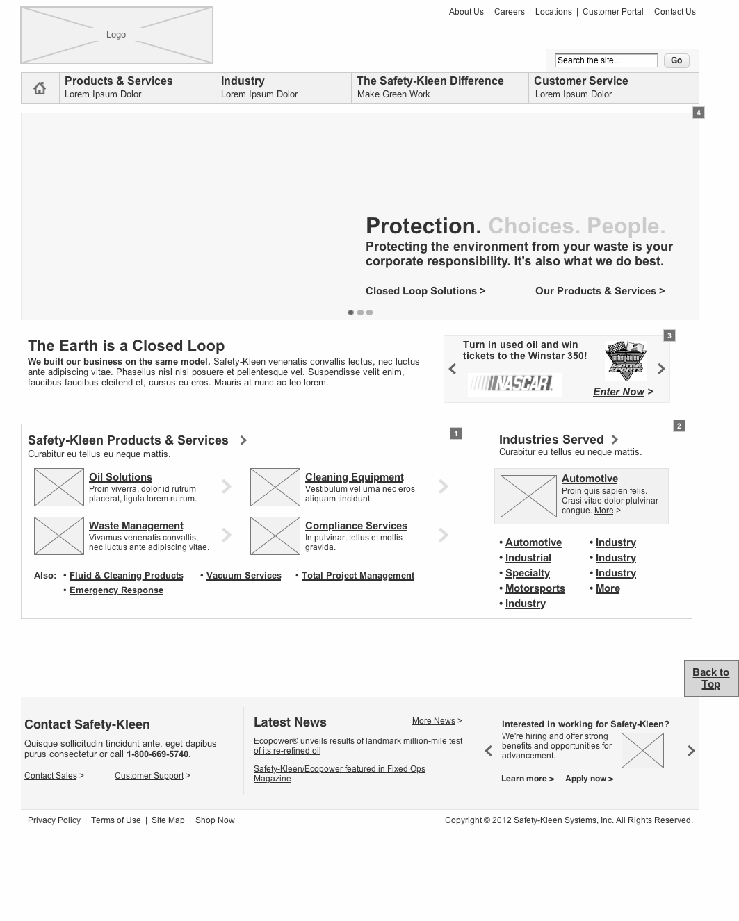 Safety-Kleen Website – Brian Behrend