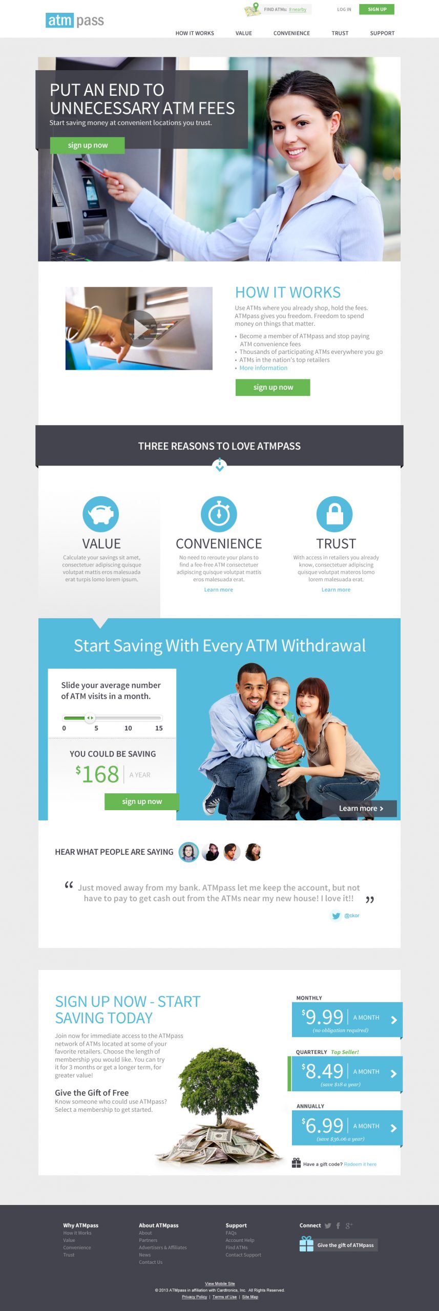 ATMpass Go-To-Market Strategy and Website – Brian Behrend