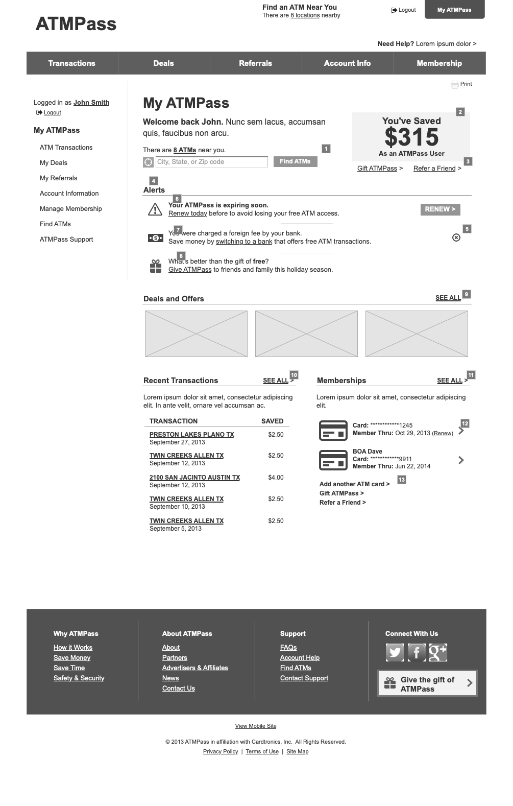 ATMpass Go-To-Market Strategy and Website – Brian Behrend
